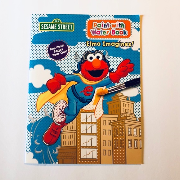 Sesame Street | Toys | Sesame Street Elmo Imagines Paint With Water ...